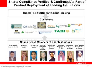 Islamic banking solution by oracle | PPTX