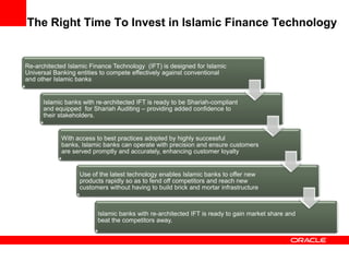 Islamic banking solution by oracle | PPTX
