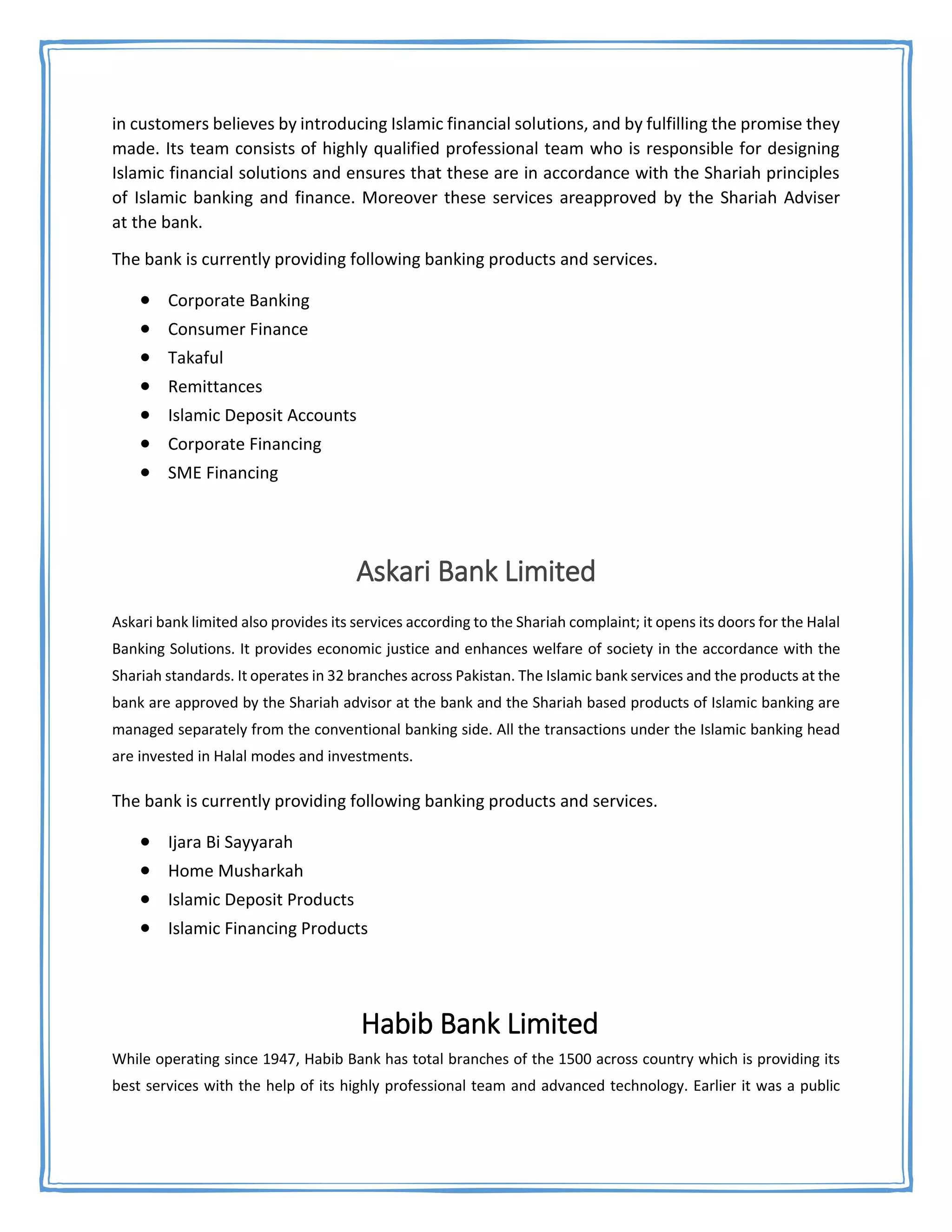 Islamic banking system | PDF