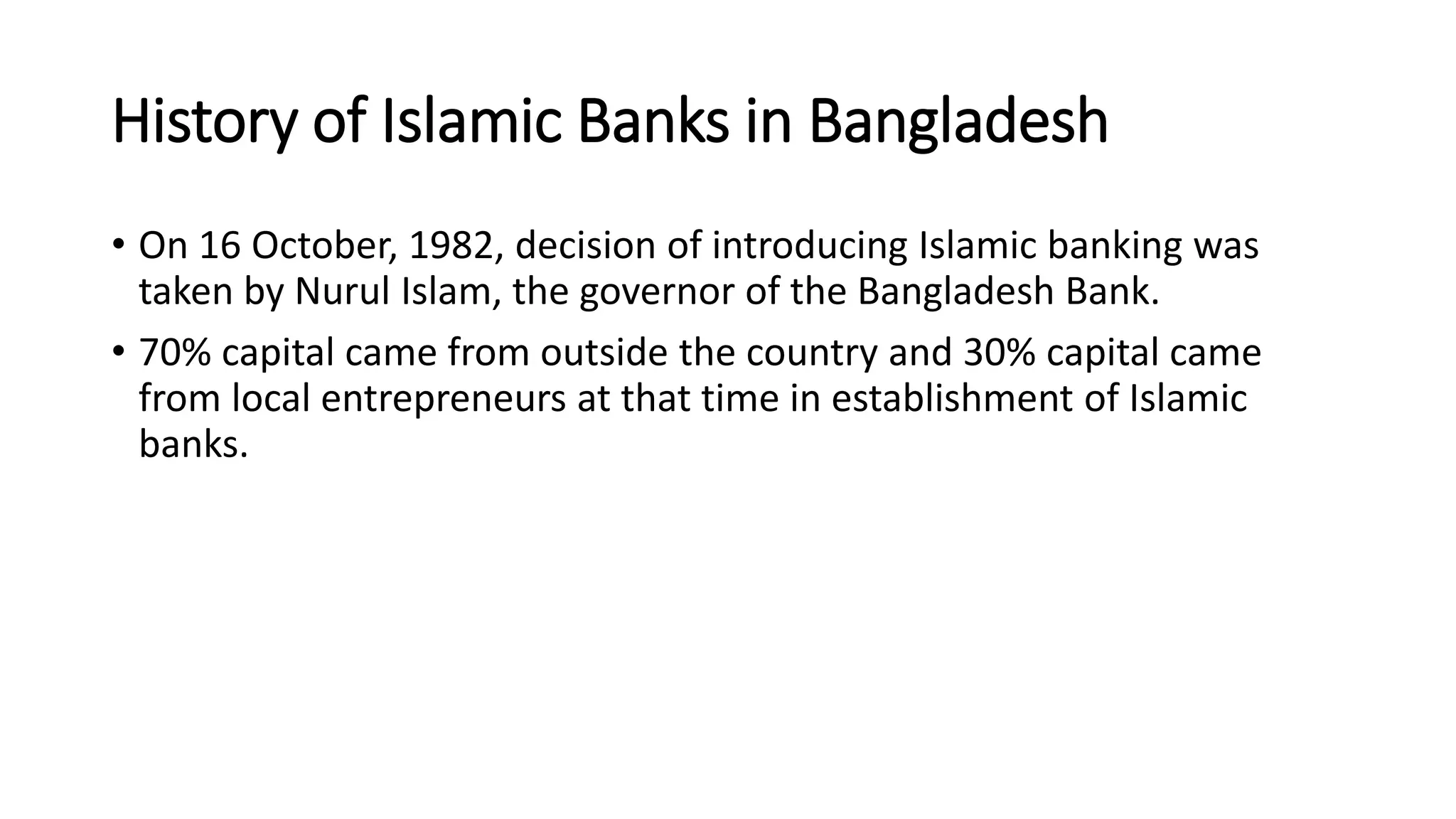 Islamic banking system in bangladesh | PPTX