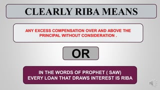 Islamic bank riba with narretion | PPT