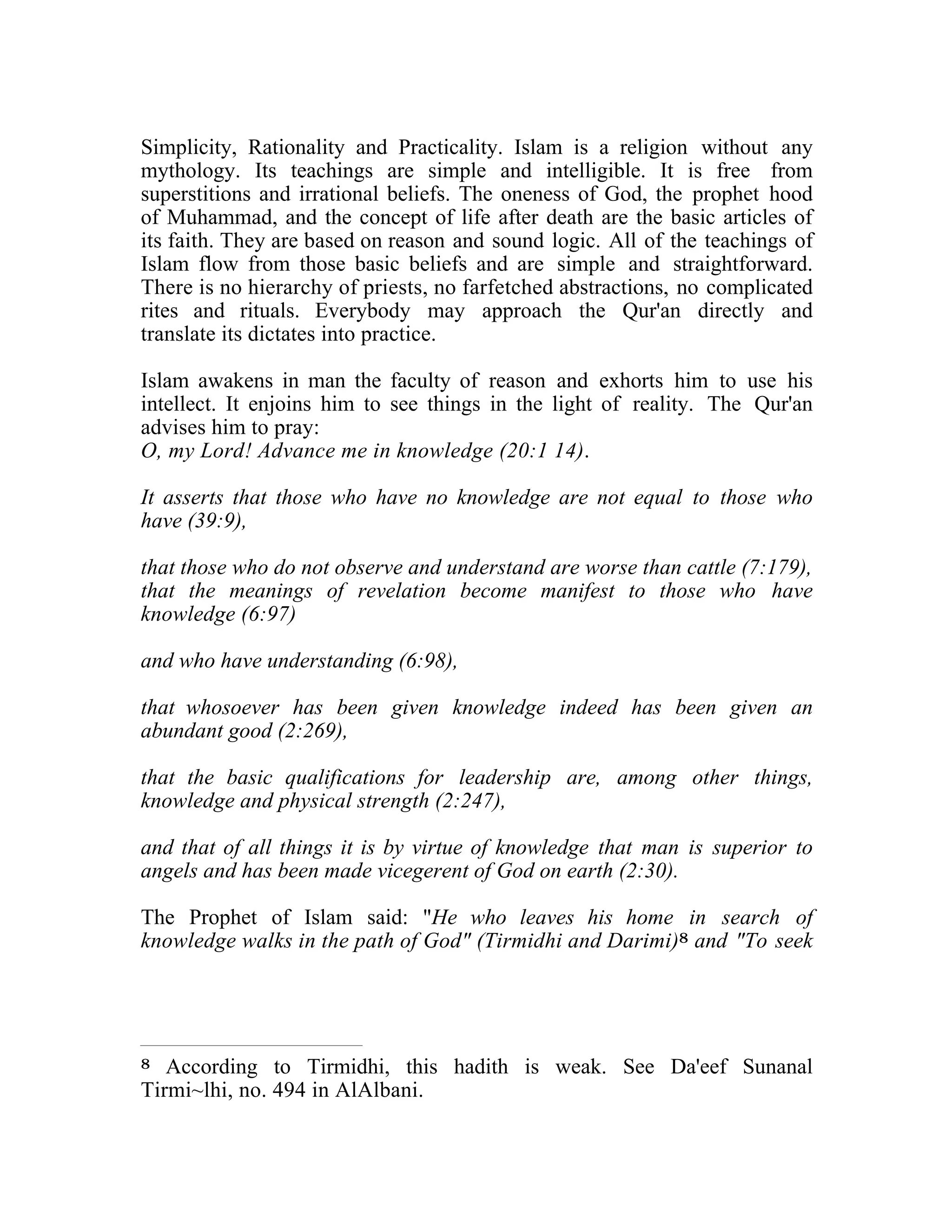 Islamic basic principles_and_characteristics | PDF