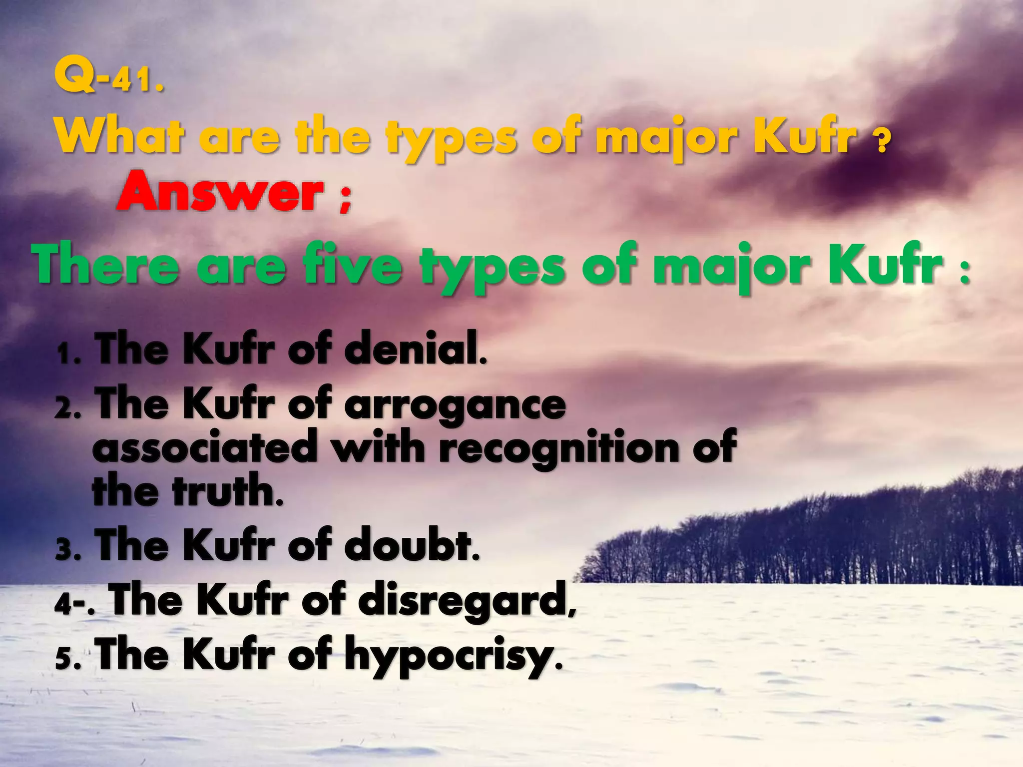 Islamic belief 50 questions | PPT