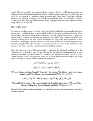 Islamic Belief and Rationality | PDF