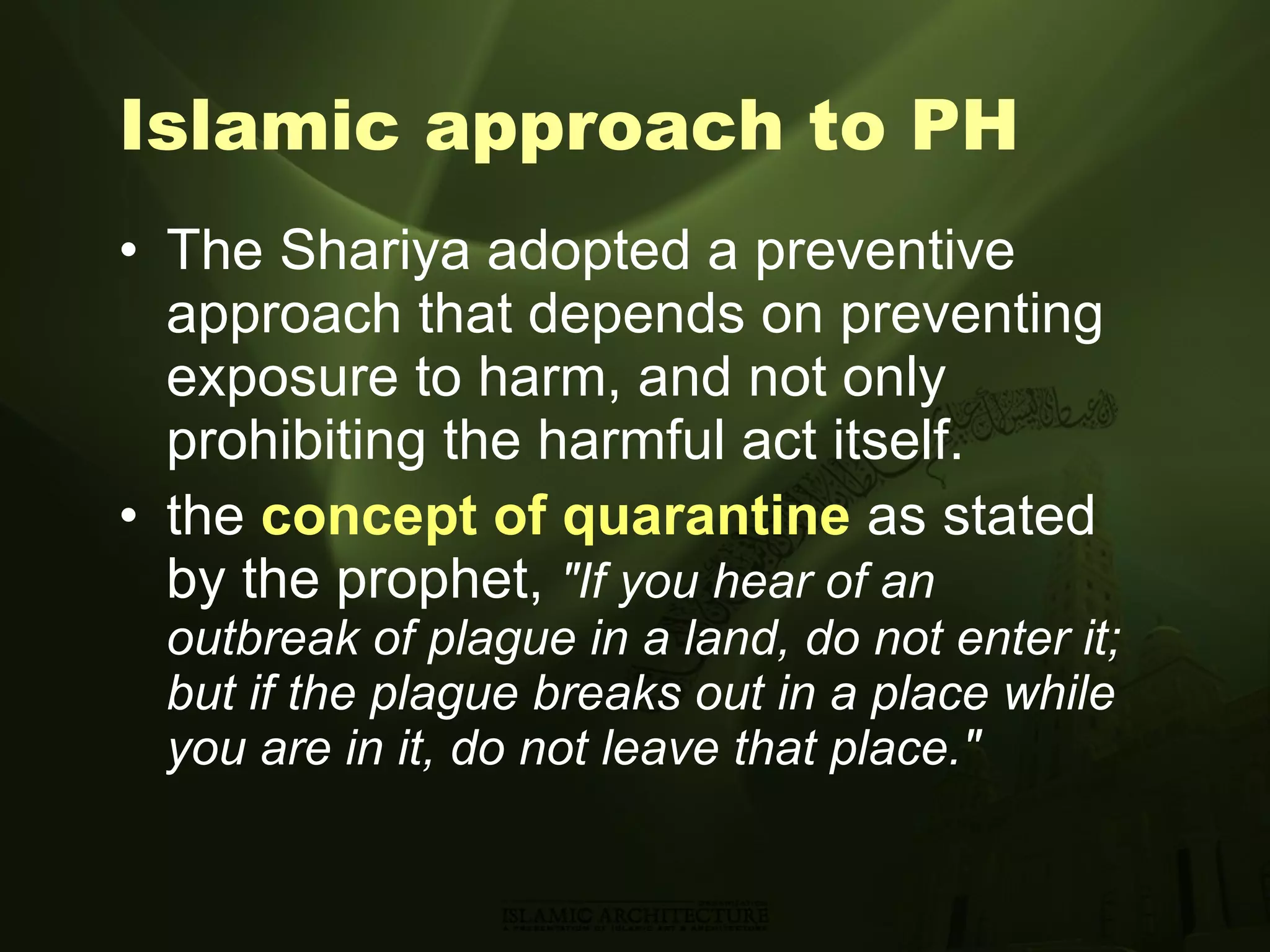 Islamic bioethical perspective_on_public health | PPT