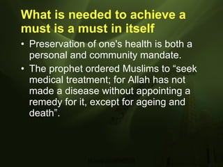 Islamic bioethical perspective_on_public health | PPT