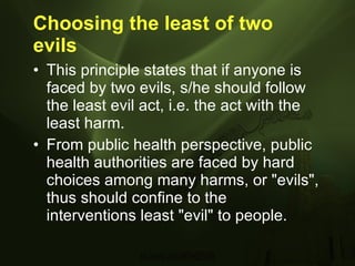 Islamic bioethical perspective_on_public health | PPT