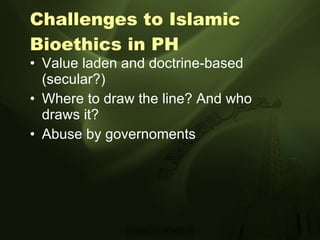 Islamic bioethical perspective_on_public health | PPT