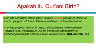 Islamic birth | PPT