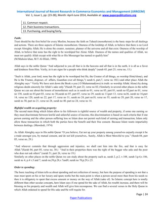 ISLAMIC BUSINESS MORAL PRINCIPLES | PDF