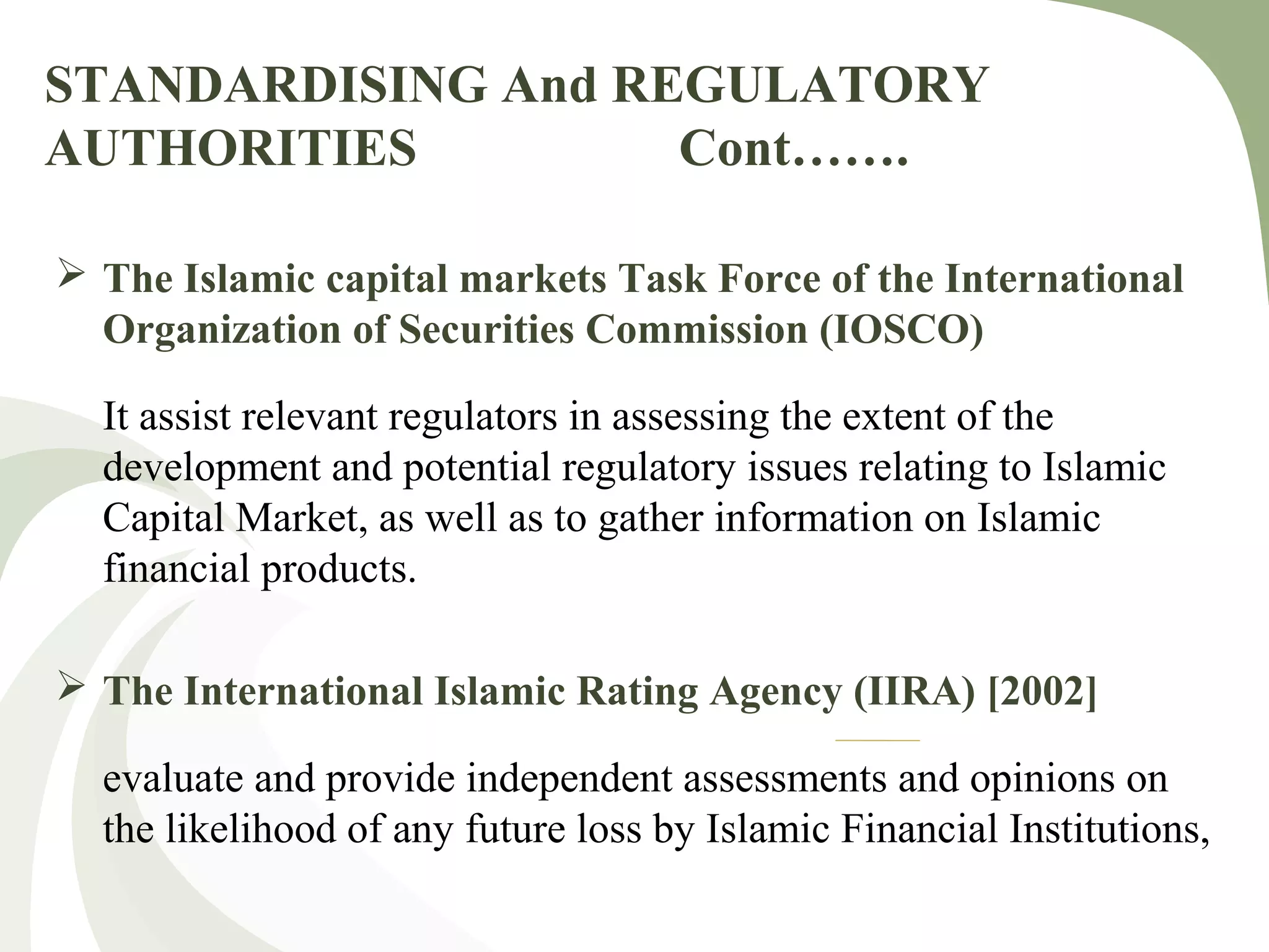 Islamic Capital Markets | PPT