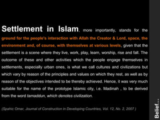 Islamic Principles for Cities | PPT