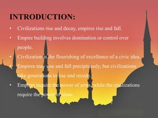 Islamic civilization | PPTX