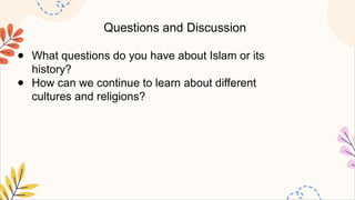 Islamic civilization is a cultural and religious tradition | PPTX