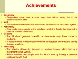 Islamic Geography Achievements
