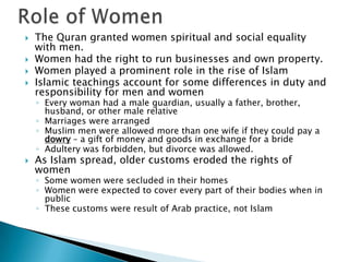 Islamic civilization & culture | PPTX | Islam | Religion & Spirituality