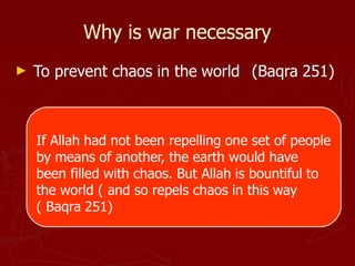 Islamic Concept of Jihad | PPTX