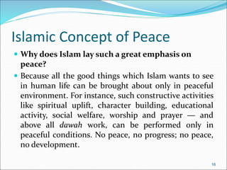 Islamic concept of Peace 1.2.ppt