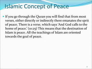 Islamic concept of Peace 1.2.ppt