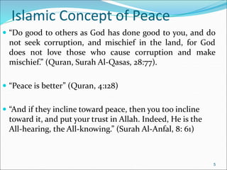Islamic concept of Peace 1.2.ppt