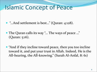 Islamic concept of Peace 1.2.ppt