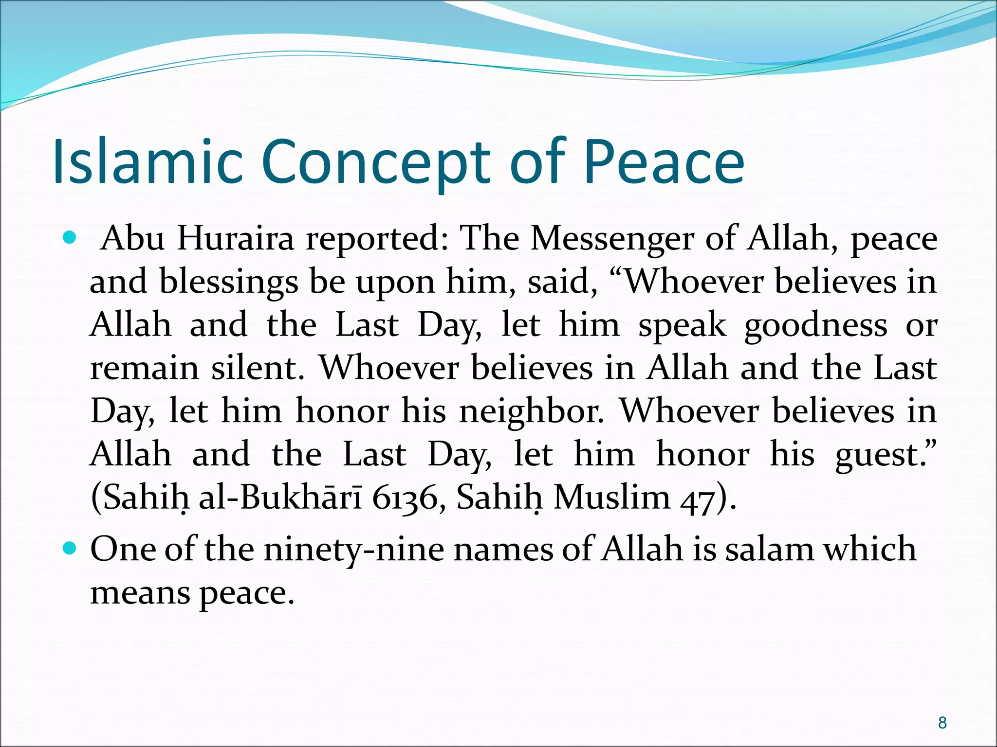 Islamic concept of Peace 1.2.ppt