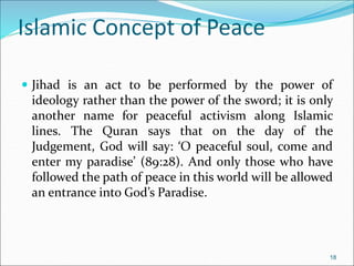 Islamic concept of Peace 1.2.ppt