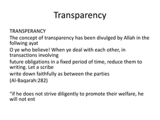 Islamic corporate governance chII | PPTX