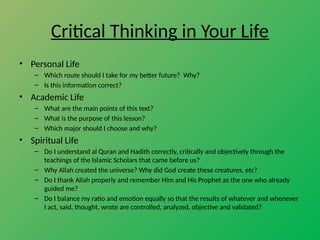 Islamic Critical Thinking How to Think Critically.pptx