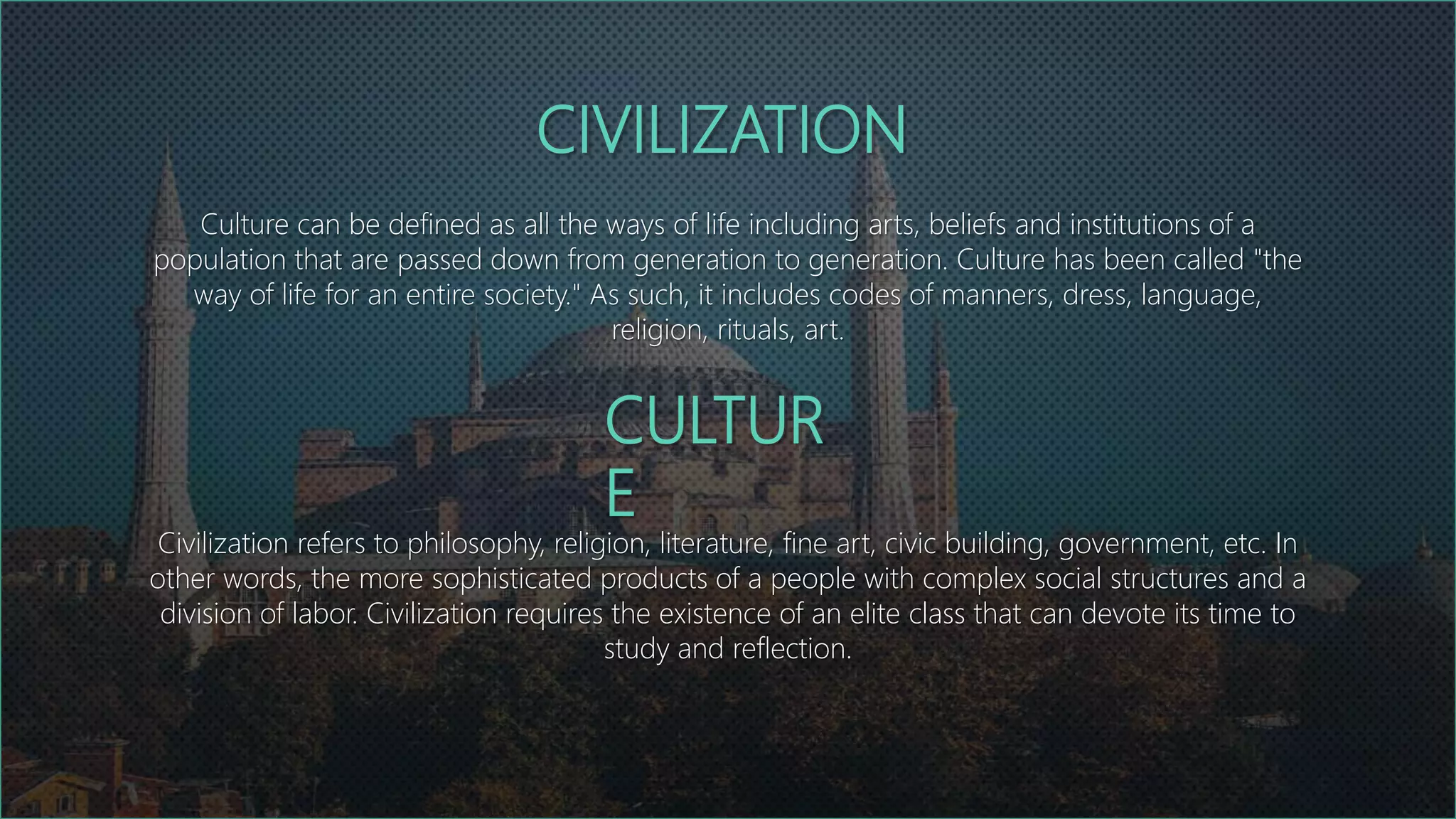 Islamic culture and civilization and it's contemporary issues | PPTX