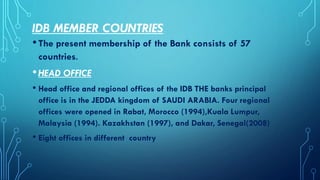 Islamic development bank | PDF
