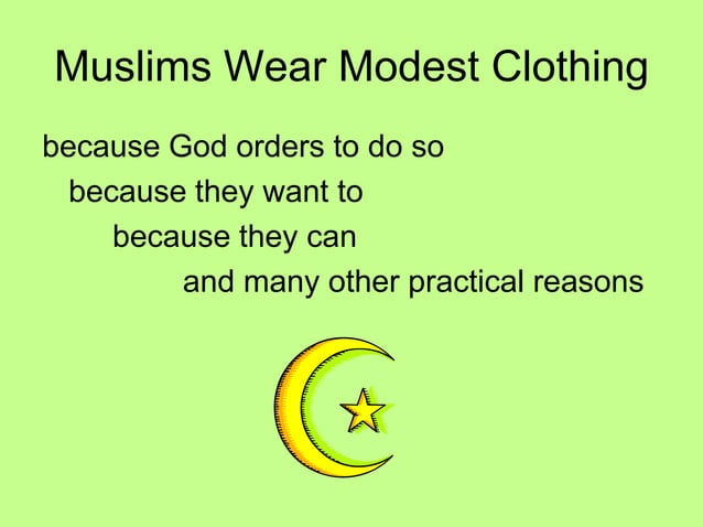 Islamic Dress Code | PPTX | Women\'s Clothing | Women\'s Fashion