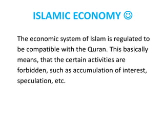 Islamic economy | PPT