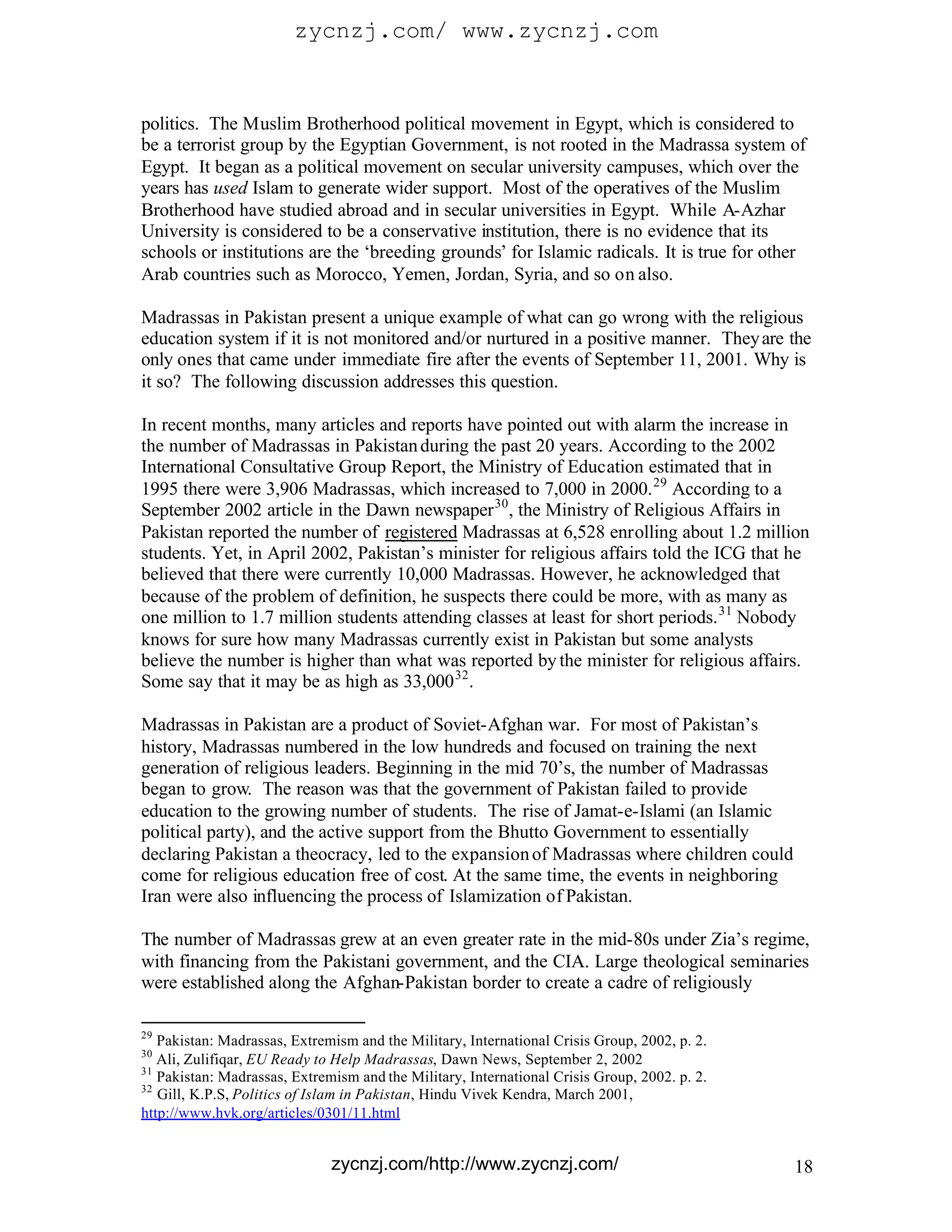 Islamic education a brief history of madrassas with islamic ... | PDF
