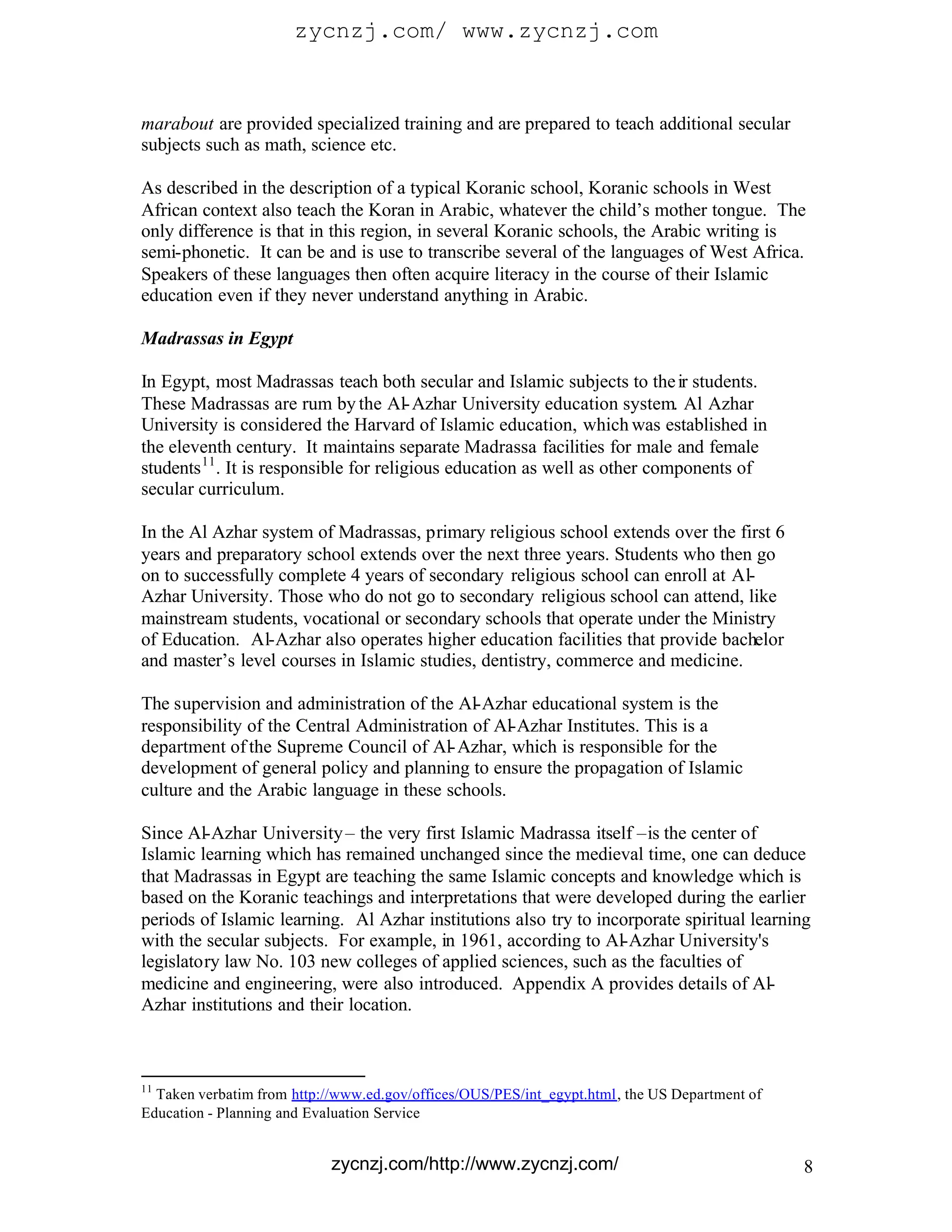 Islamic education a brief history of madrassas with islamic ... | PDF