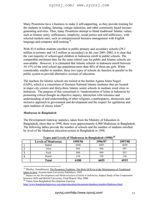 Islamic education a brief history of madrassas with islamic ... | PDF