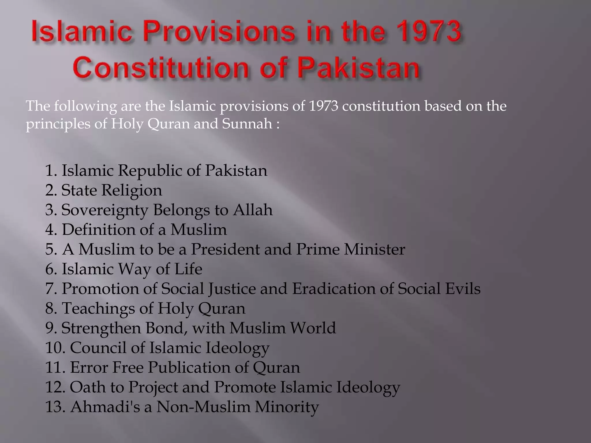 Islamic laws and family courts in pakistan | PPT