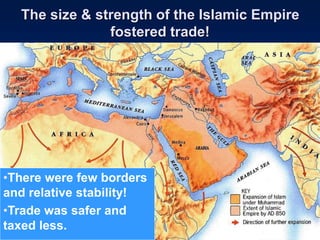 Islamic empire and trade | PPTX