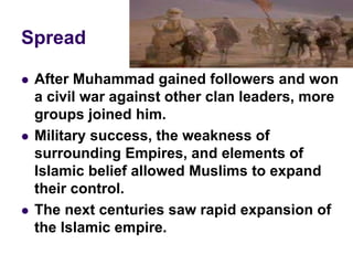 Islamic empire intro 2012 | PPTX | Islam | Religion & Spirituality