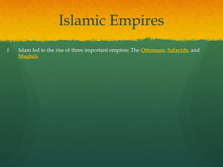 The Rise and Impact of the Ottoman, Safavid, and Mughal Empires in ...