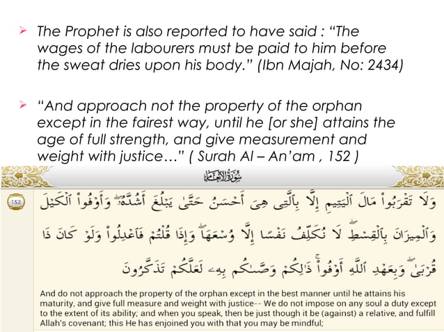 Islamic ethics in business chapter 5 | PPT | Islam | Religion ...