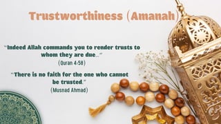 Islamic Ethics Principles of Morality and Conduct in the Light of Islam ...