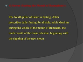 Islamic faith | PPTX