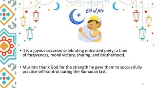 Islamic festivals | PPTX