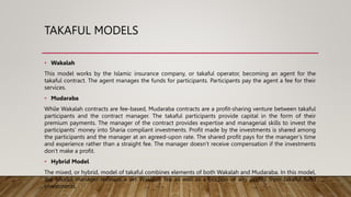 Islamic Insurance or Takaful | PPTX