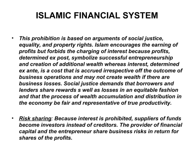 Islamic Financial System | PPT