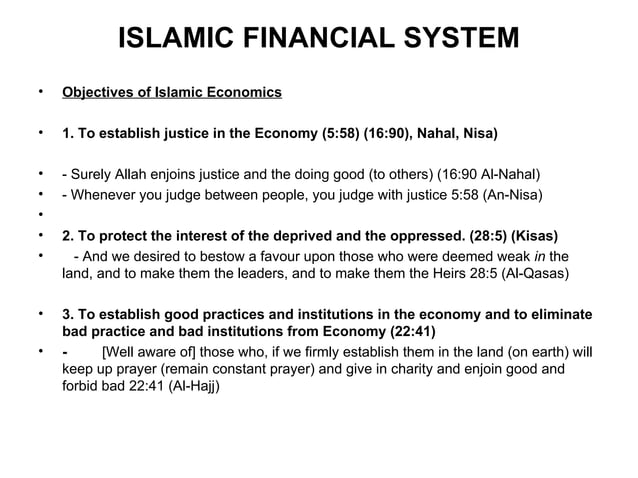 Islamic Financial System | PPT