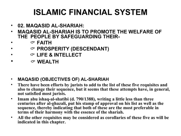 Islamic Financial System | PPT