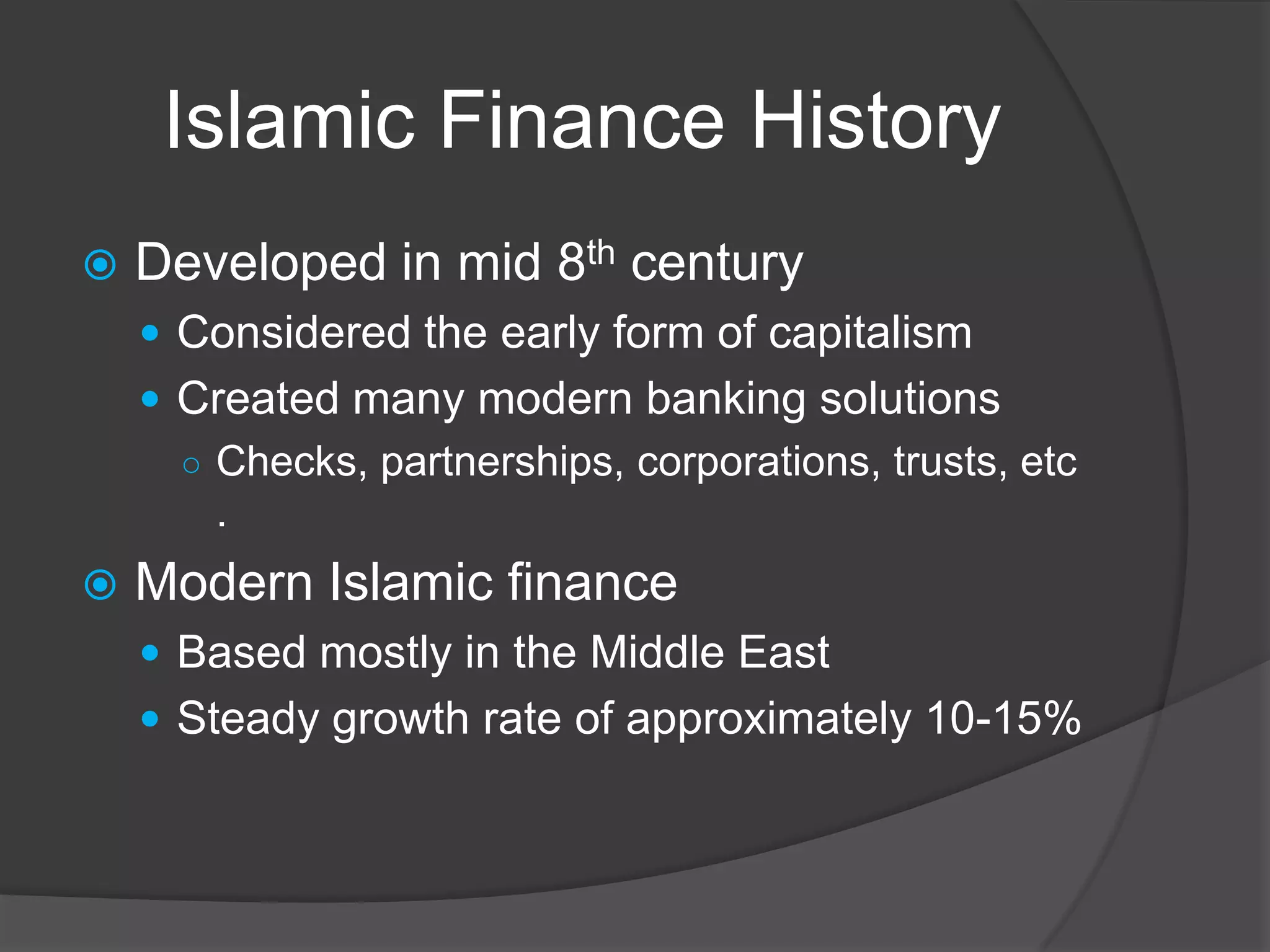 Islamic Financing Presentation | PPTX
