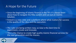 Islamic Fintech 2019 | PPTX